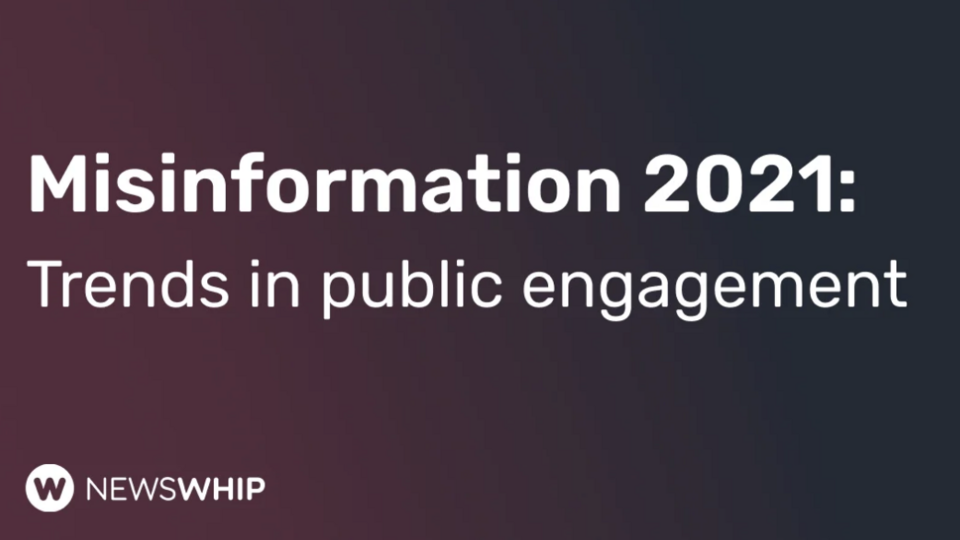 Misinformation 2021: Trends in public engagement | umsi