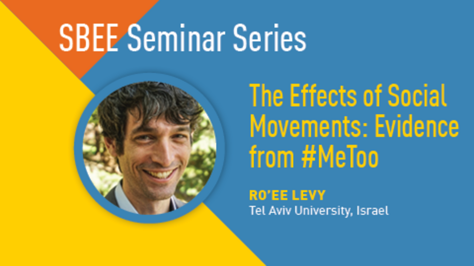 SBEE Seminar Series: Ro’ee Levy | umsi