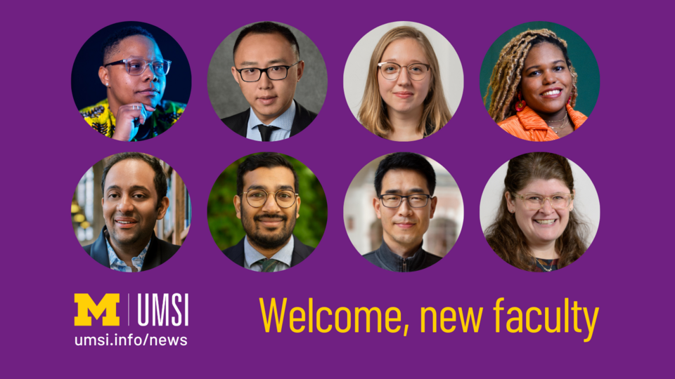 UMSI welcomes new 2024-25 faculty | umsi