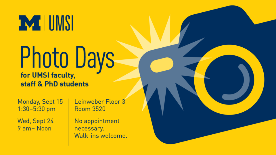 UMSI Photo Days | umsi