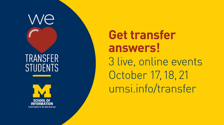 UMSI New Transfer #AskATransferStudent | umsi