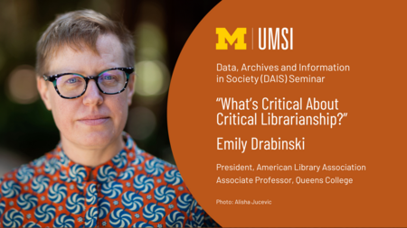 "Making trouble that matters": ALA president Emily Drabinski to speak ...