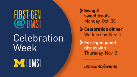 First-Gen Celebration Week: Panel discussion | umsi